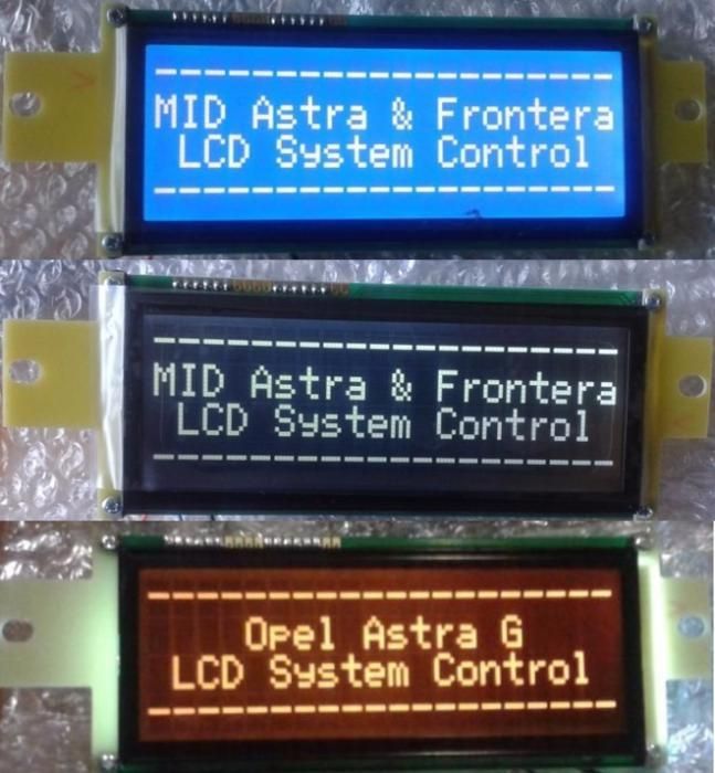 Display Computador de bordo Opel Astra G e Frontera MID Custóias, Leça ...