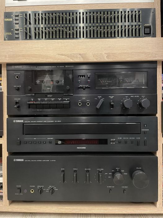 Yamaha TC-520b; CT-V2; Q2031B super zestaw. Okazja Bobowicko • OLX.pl