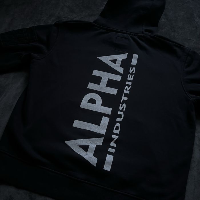 Худи Alpha Industries Big logo M-L В наличии!!!: 1 750 грн. - Худі ...