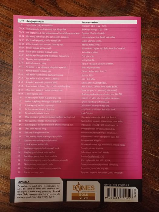 Funt ciała - dodatek do gry MOTHERSHIP science fiction horror RPG PL ...