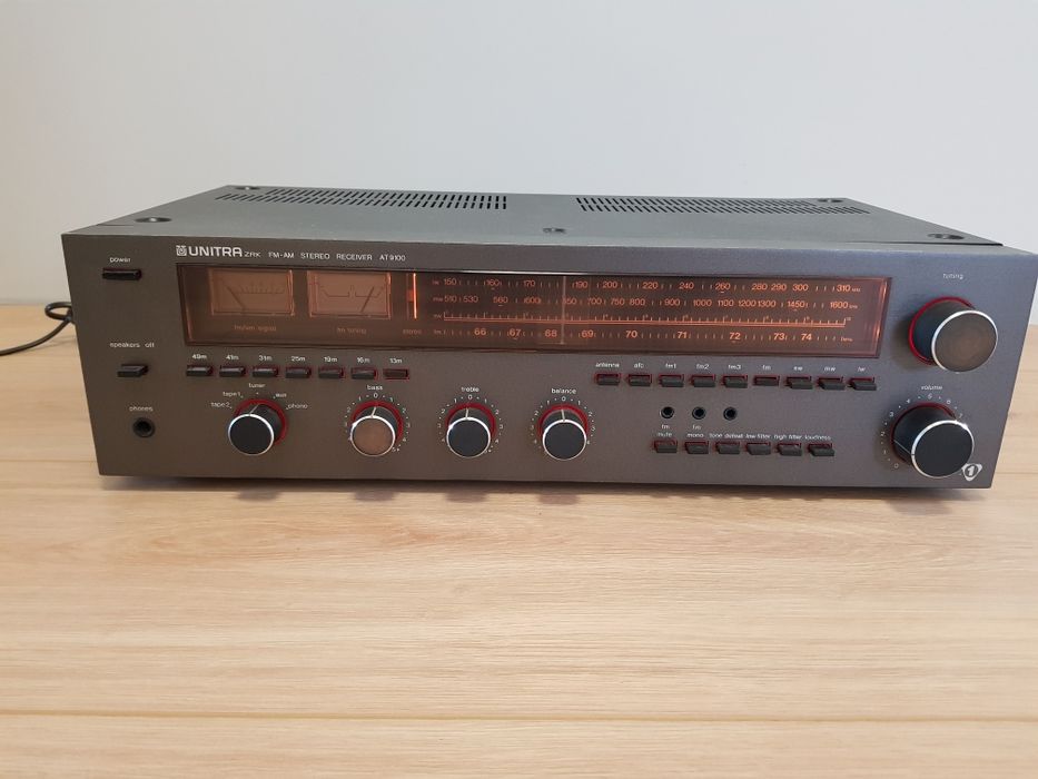Wzmacniacz i Tuner radiowy Unitra AT9100 Kraków Podgórze • OLX.pl