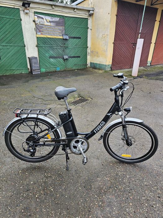 Rower elektryczny Freego Hawk 36v 250w silnik Bafang Szczecinek • OLX.pl