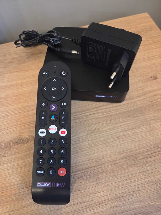 PLAY NOW TV BOX 4K Android TV Google TV Tivimate IPTV Smart TV Kraków ...