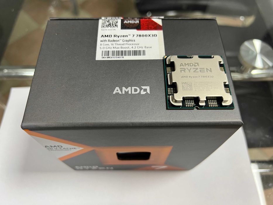 Procesor AMD Ryzen 7 7800X3D - BOX - Gwarancja Łódź Śródmieście • OLX.pl