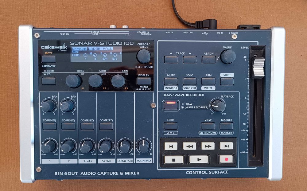 Цифровий мікшер, портастудія, звукова карта Roland V-Studio 100: 10 000 ...