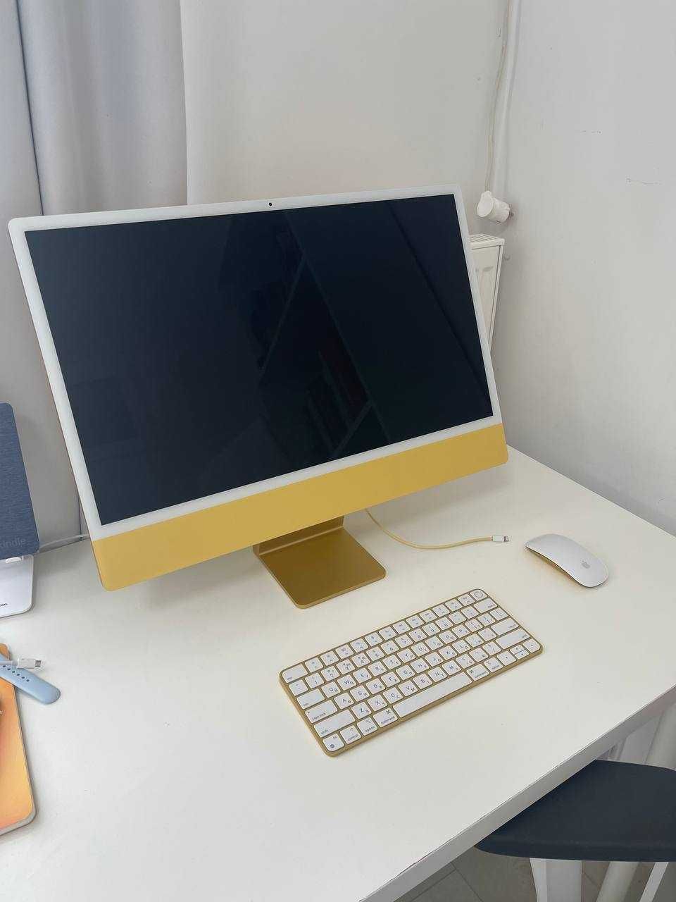 Моноблок Apple iMac 24" M1 Chip 512Gb/8GPU Yellow 2021: 77 900 грн ...