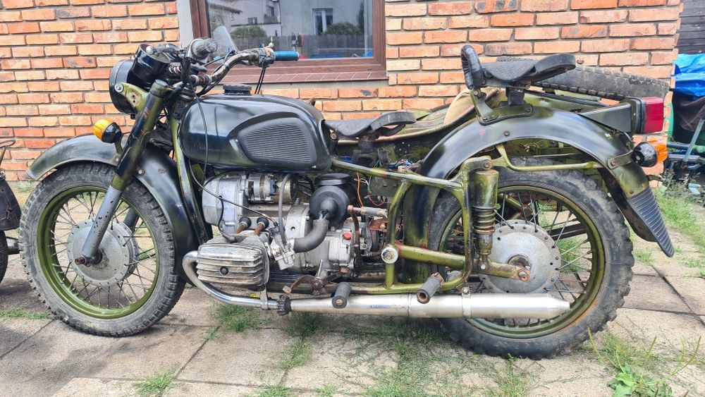 Mw 650 dniepr mt k 750 przyczepka Mogilno • OLX.pl