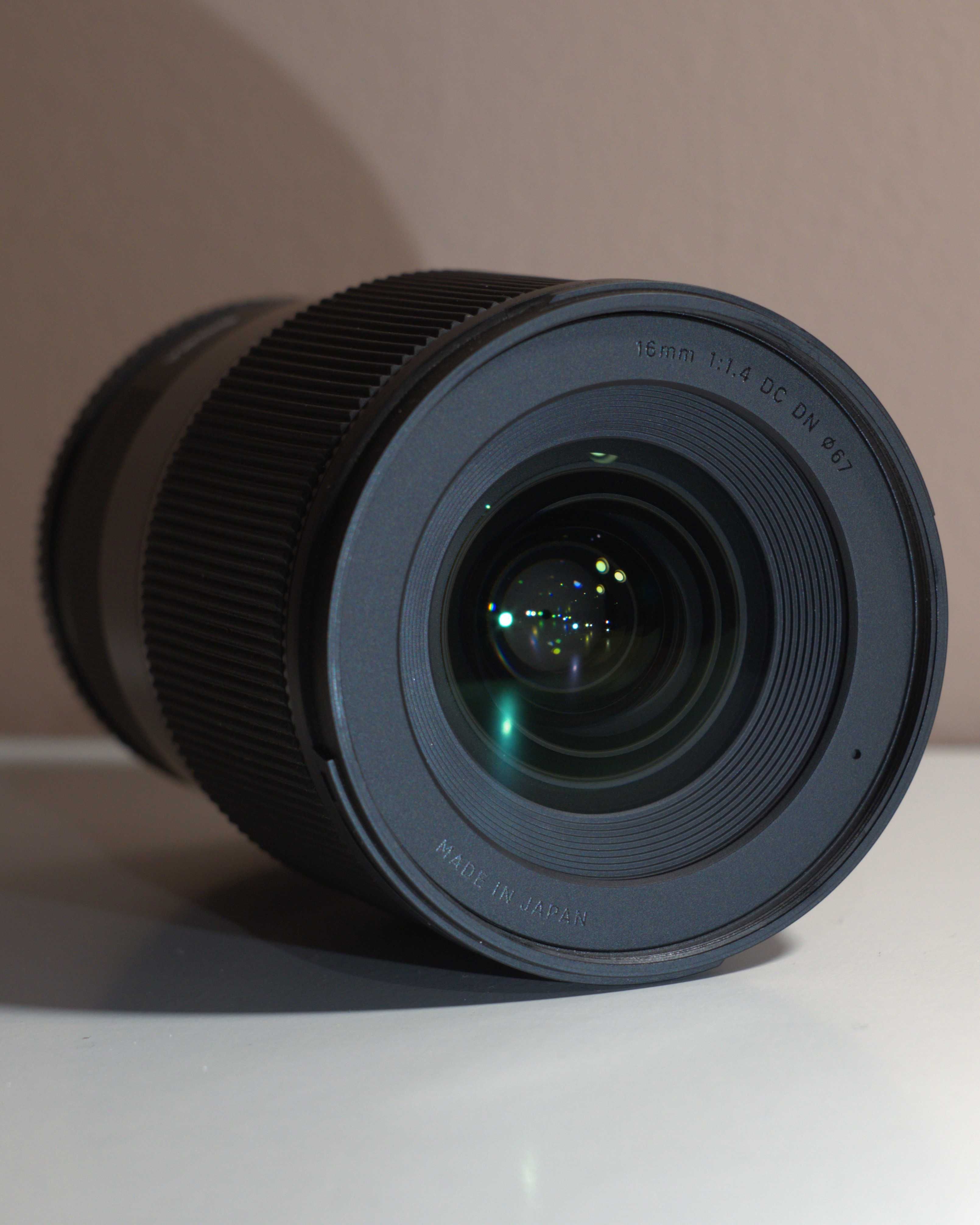 Obiektyw Sigma 16mm f/1.4 DC DN do Sony E Biała Podlaska • OLX.pl