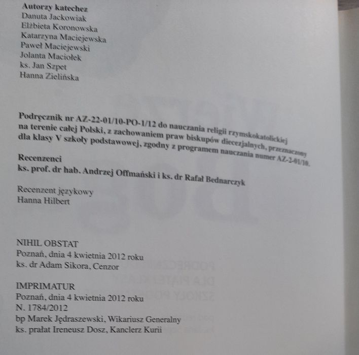 Wierzę w Boga Religia 5 Święty Wojciech Ozorków • OLX.pl