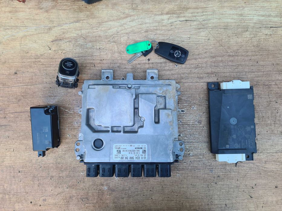Mercedes Sprinter W907 2.0 zestaw startowy sterownik silnika blokada ...