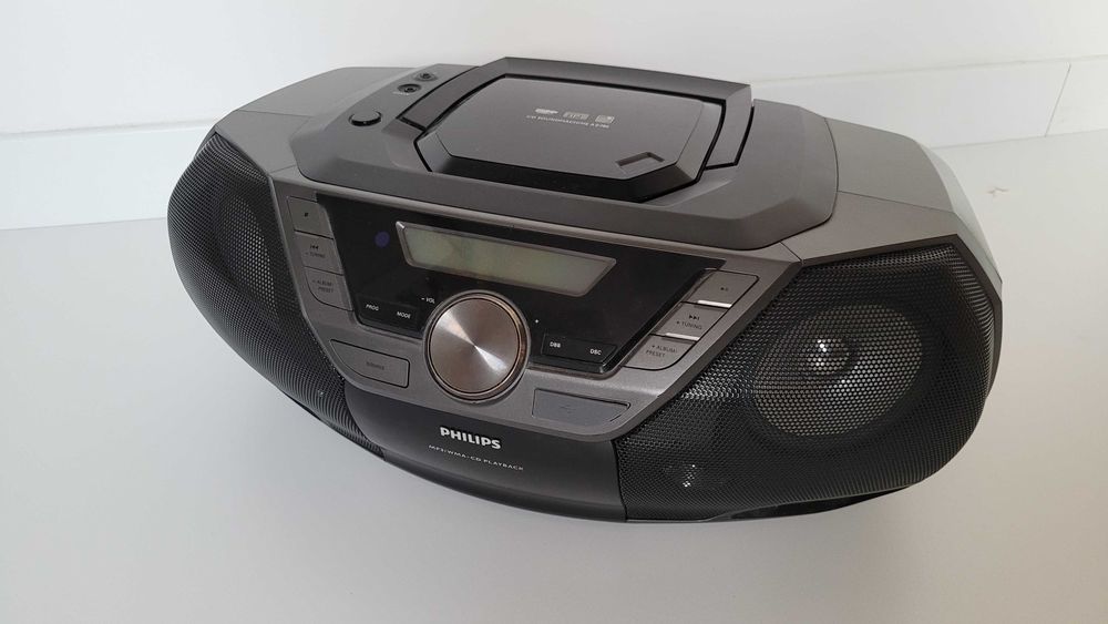 Radioodtwarzacz PHILIPS AZ780/12 boombox CD USB MP3 Brzyczyna • OLX.pl