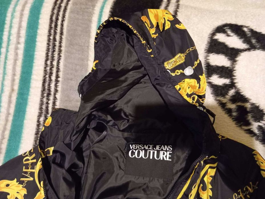 Versace Jeasn Couture CHAIN BAROQUE - Kurtka wiosenna Świerzowa Polska ...