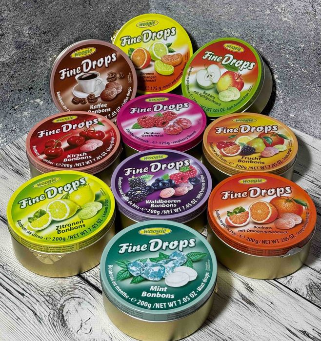 Драже. Цукерки. Льодяники Fine drops 200 г: 67 грн. - Продукти ...