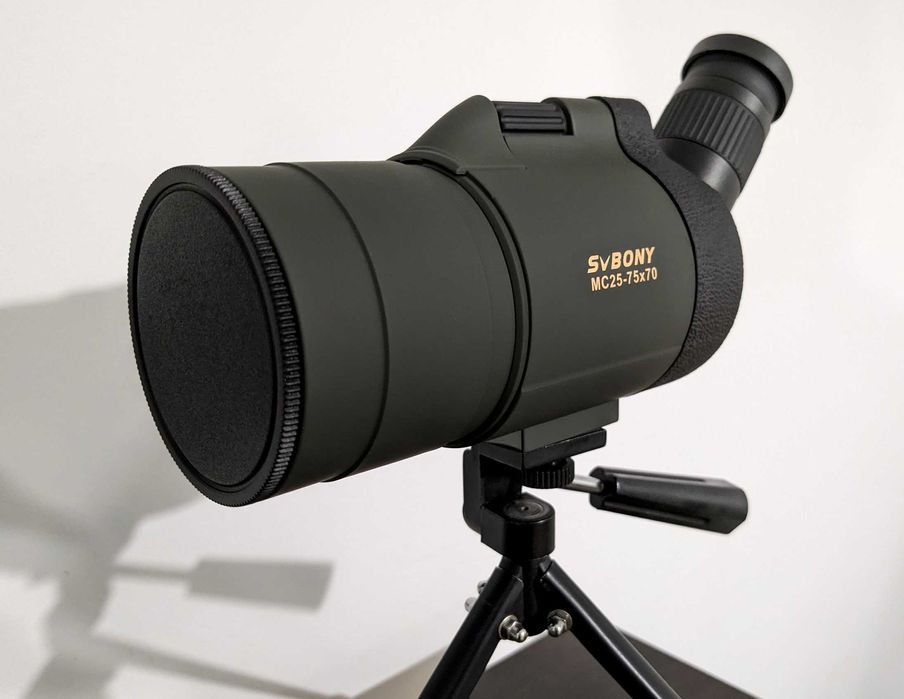 Luneta,Teleskop Svbony SV41. Szkła BaK4. 25-75x70 / MAK Ustroń • OLX.pl