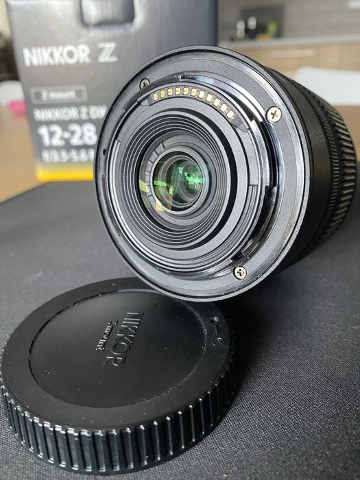 Nikon NIKKOR Z DX 12-28mm f/3.5-5.6 PZ VR - kompletny zestaw Gdynia Chwarzno-Wiczlino • OLX.pl