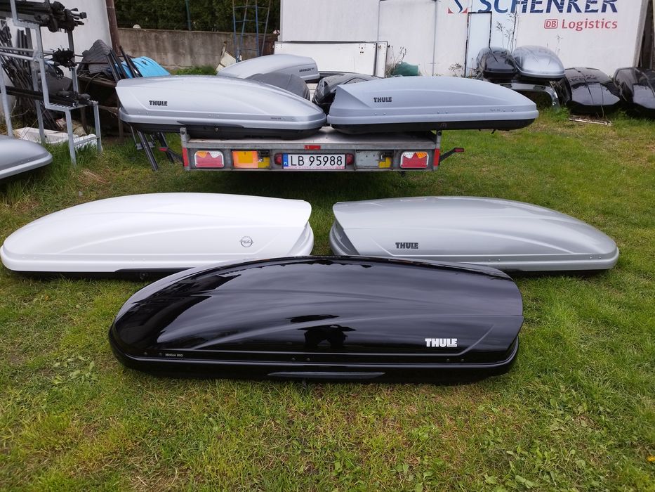 Thule 600 bagażnik dachowy Box kufer Inter pack belki Biała Podlaska ...
