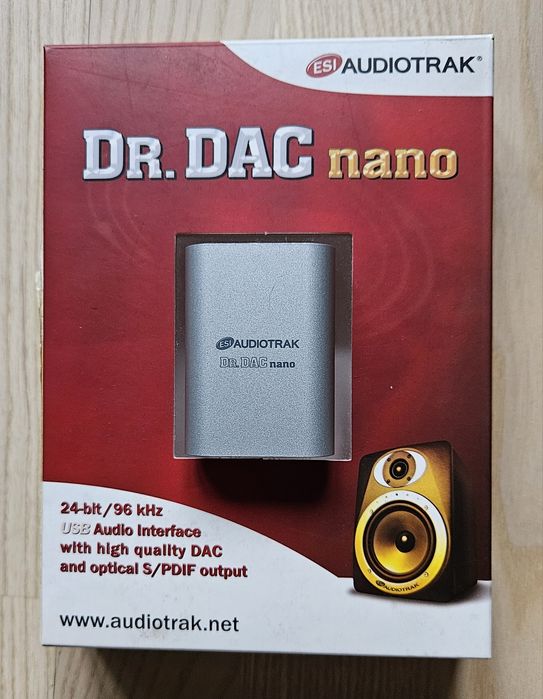 ESI Audiotrak Dr. Dac nano Przetwornik cyfrowo analogowy Kęty • OLX.pl