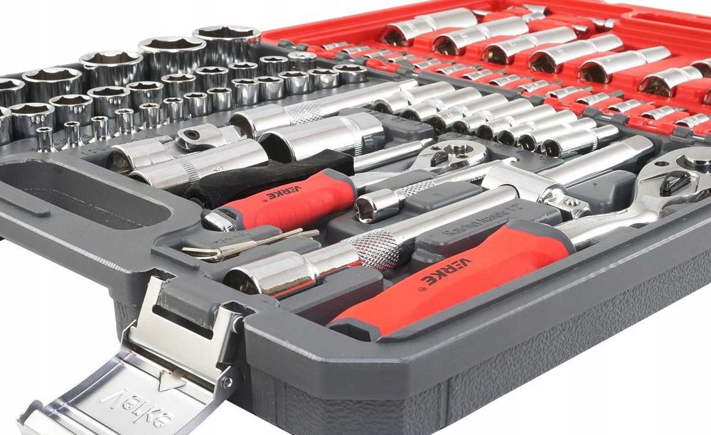 KLUCZE NASADOWE 108 el zestaw kluczy nasadowych narzędzi bity TORX Brudzów • OLX.pl