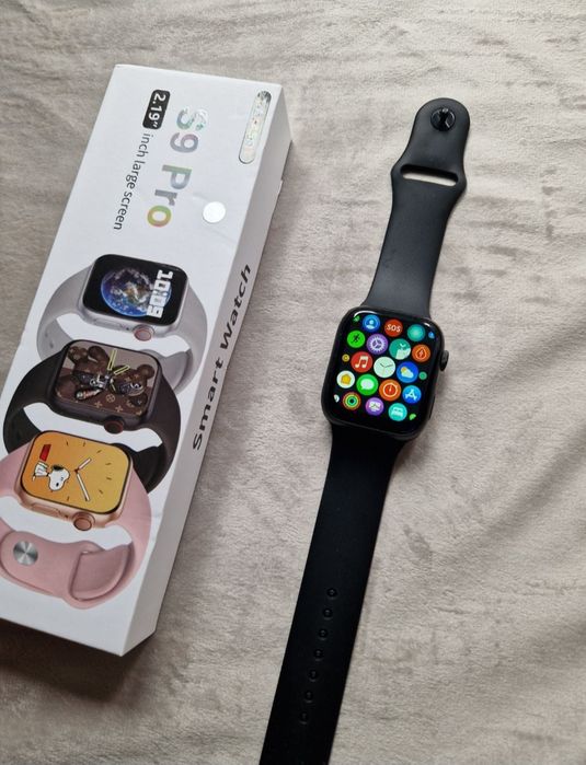 Smartwatch s9 pro, Smartwatch czarny Katowice Śródmieście • OLX.pl