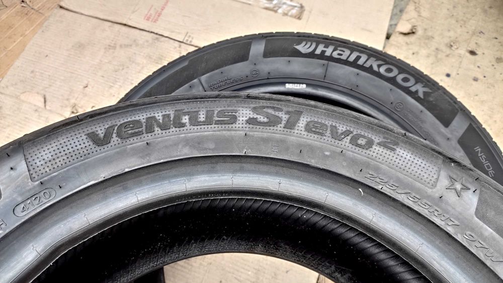 Шини 225/55R17 Hankook Ventus S1 Evo-2. 7,6мм.: 2 550 грн. - Автошини Стрий на Olx