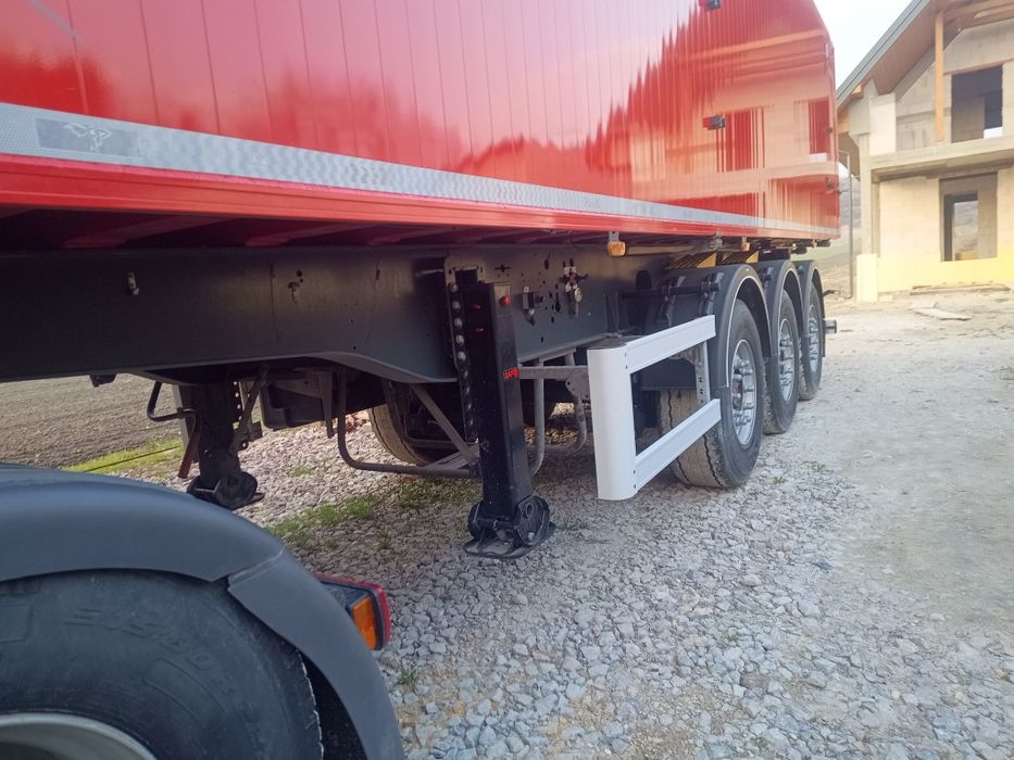 Naczepa wywrotka Mega light 2024r 38,42m3 odstępne 10 tyś zł Pińczów ...