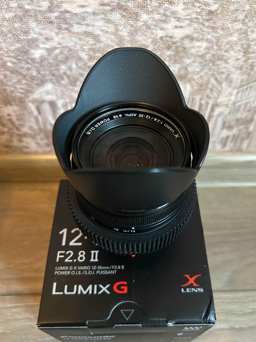 Panasonic Lumix G X Vario 12-35mm f/2.8 II Follow focus,світлофільтр: 18 000 грн. - Об'єктиви ...