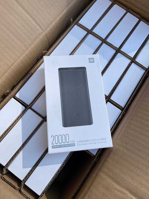 Пауербанк Xiaomi Mi 3 20000 mAh USB-C 18W PLM18ZM White/Black: 799 грн ...