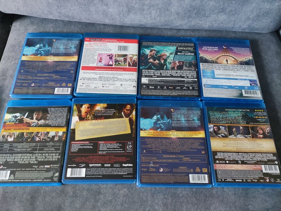 Zestaw 8 Filmów Blu-ray Wrocław Fabryczna • OLX.pl