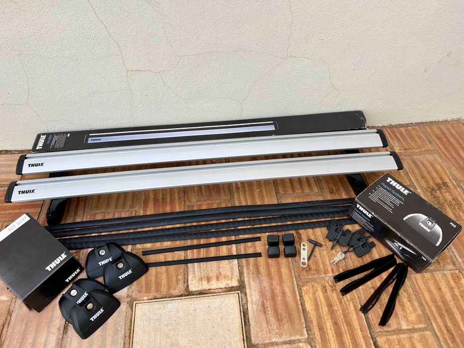 Kit Barras Thule Mercedes 753000 + 183117 + 961100 Albufeira E Olhos De ...