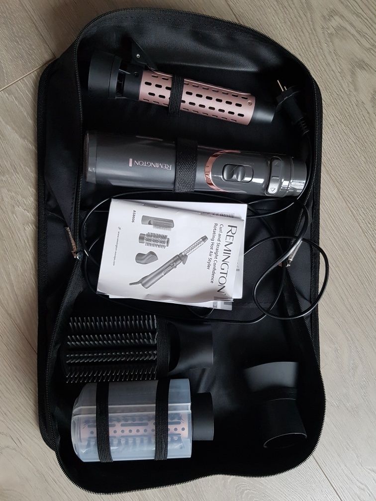 Remington Curl and Straight Confidence Rotating Hot Air Styler AS8606 ... Remington Curl and Straight Confidence Rotating Hot Air Styler AS8606 ...
