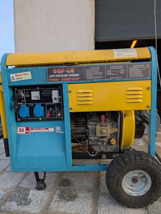 Agregat prądotwórczy 6kw diesel Kolincz • OLX.pl