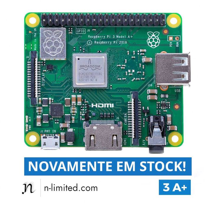 [NOVO] Raspberry Pi 3 A+ 1.4GHz WIFI 5G Coimbra (Sé Nova, Santa Cruz ...