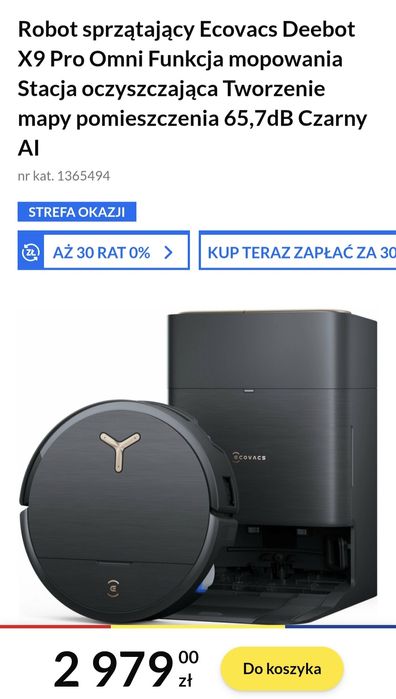 Ecovacs deebot x9 pro omni Jaworzno • OLX.pl