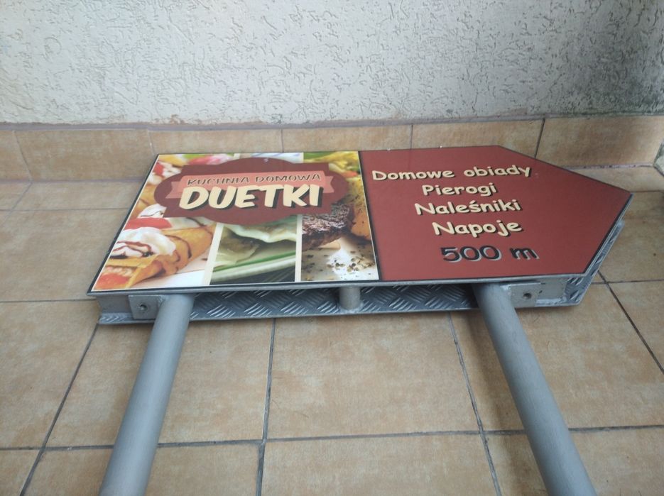 Baner reklamowy aluminiowy Szczecin Niebuszewo • OLX.pl