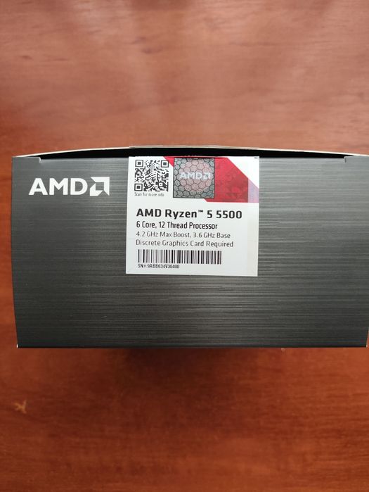 Процесор Ryzen 5 5500 BOX: 2 700 грн. - Комплектуючі та аксесуари ...