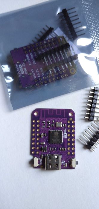 Плата микроконтроллер Wemos S2 Mini Esp32 S2 Wi Fi модуль S2fn4r2 Ps4