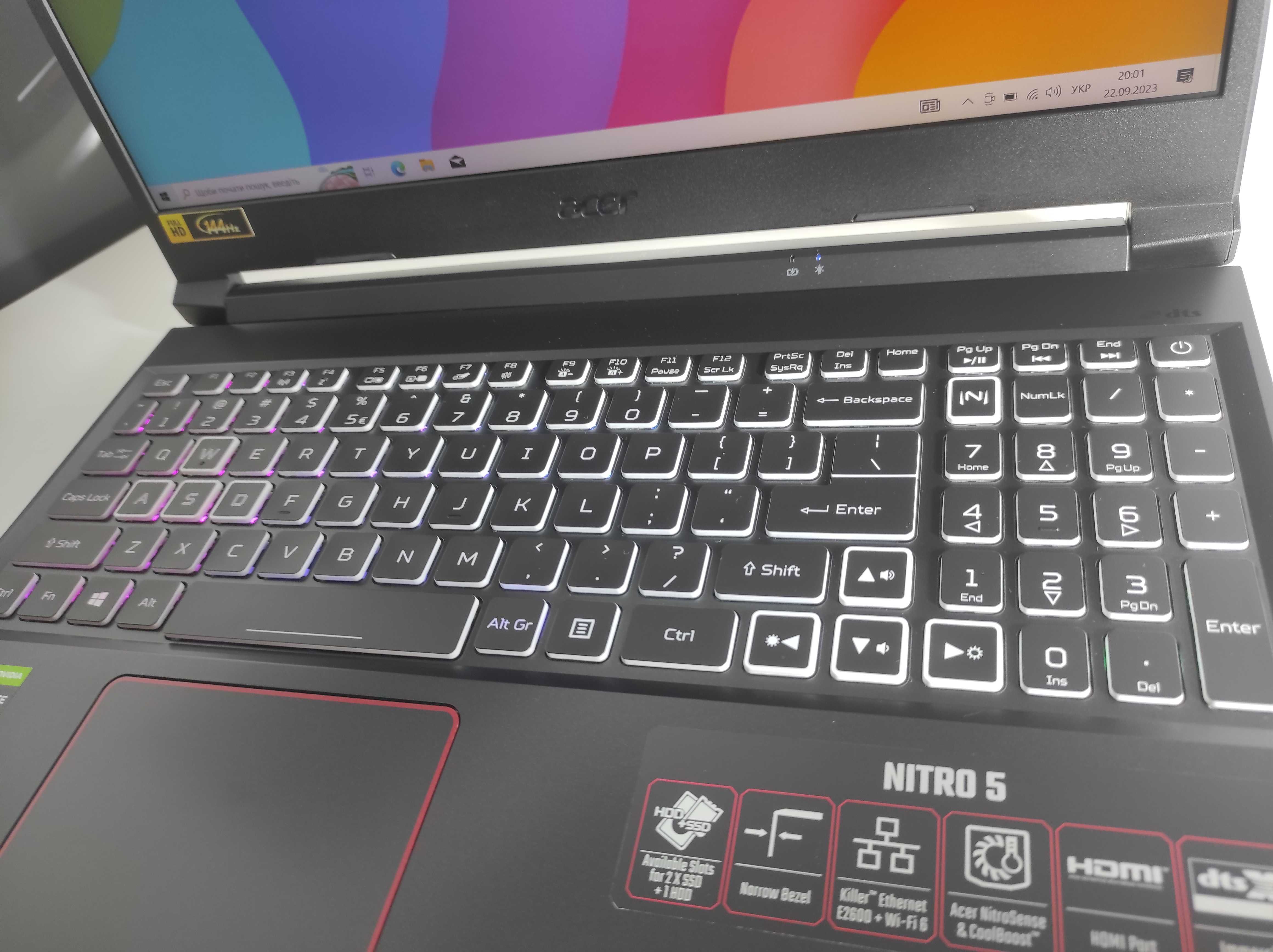 Ігровий ноутбук ACER NITRO 5 GTX 1660 Ti 6gb Intel Core i5 10300h: 21 ...