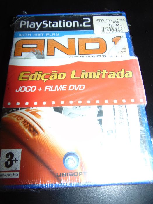 Jogo NOVO AND1 PS2 Street Ball + Filme Golpe no Paraíso c/ desc. 60% ...