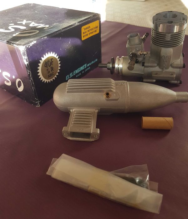 Aeromodelismo -Motor RC OS MAX 40 FSR Santa Maria de Lamas • OLX.pt