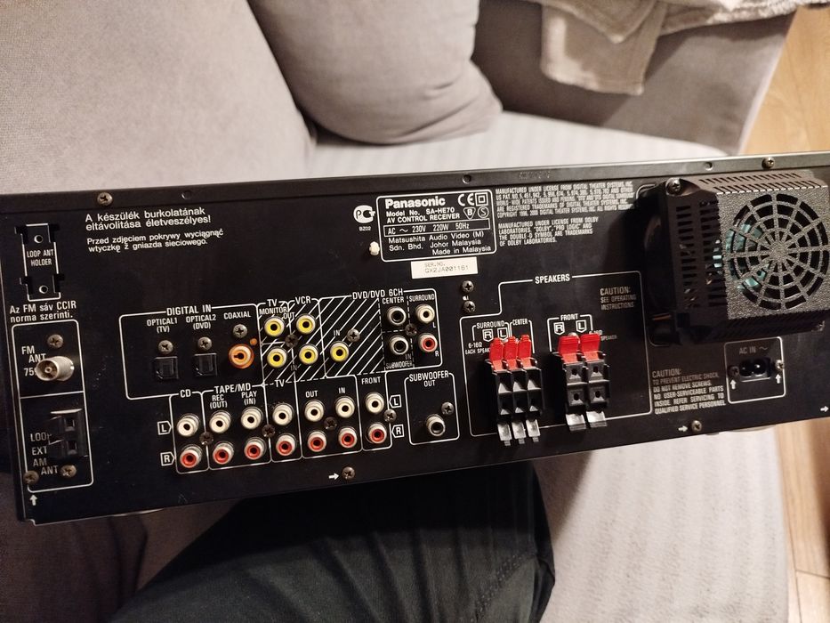 Amplituner wzmacniacz Panasonic SA HE70 super mocny Kraków Prądnik ...