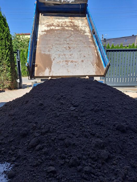 Ziemia ogrodowa siana, czarnoziem, humus, pod trawnik, pod warzywa ...