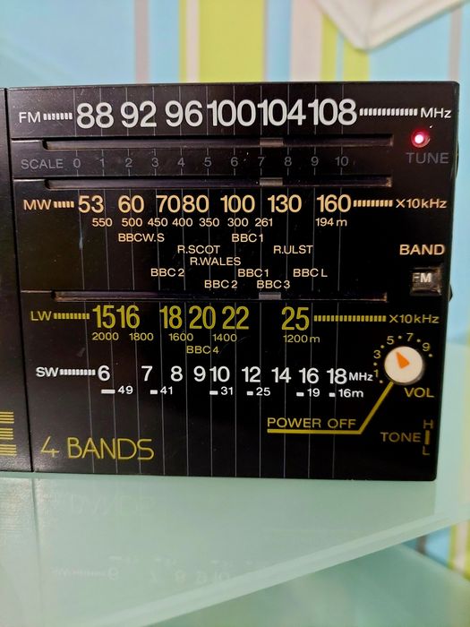 Вінтажний радіоприймач Sony ICF-32 4 bands 1980-х: 1 500 грн ...