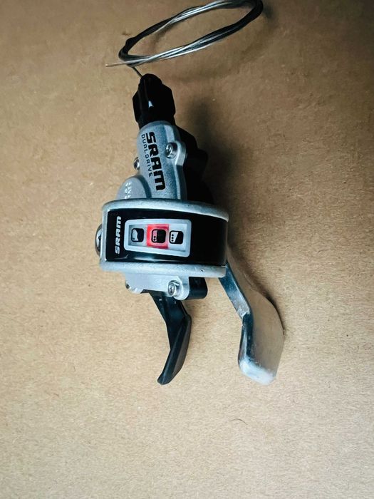 Manetka SRAM DUAL DRIVE II 3s Trigger Zwalniacz lewa Srebrna Milicz ...