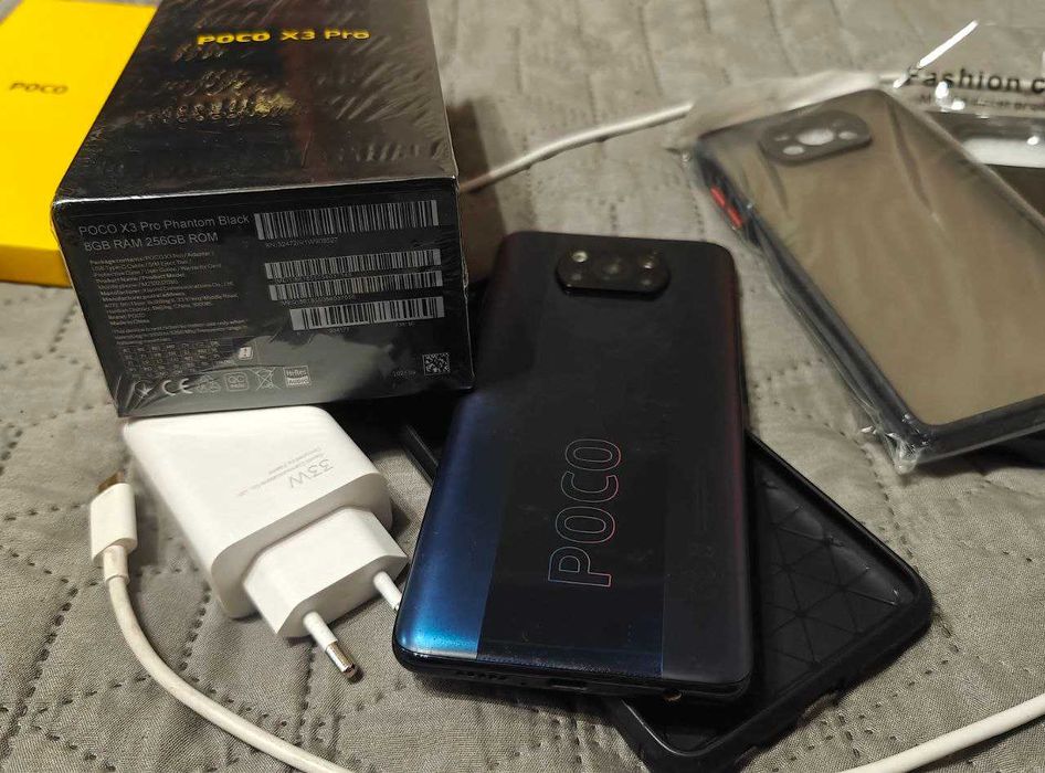 Смартфон Poco X3 Pro NFC 8/256 GB Полный комплект в идеале + подарок: 4 ...