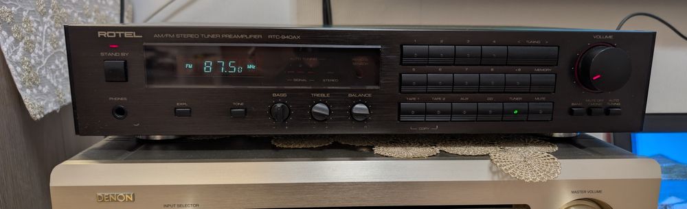 Rotel rtc-940ax preamplituner Katowice Giszowiec • OLX.pl