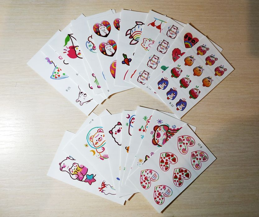 Тимчасові татуювання флеш-тату перебивачки временные татуировки: 30 грн ...