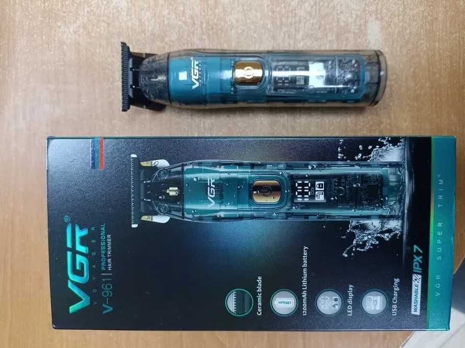 Машинка для стрижки тример для бороды VGR V-961: 680 грн. - Бритви, епілятори, машинки для ...