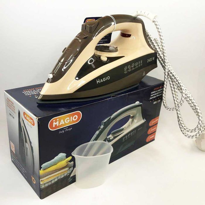 Праска Magio MG-134 2400 Вт, парова праска-очисник, праска електрична: 799 грн. - Утюги Киев на Olx