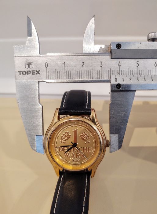 Kienzle 1 deutsche mark 1950 zegarek kolekcjonerski cinkciarz klasyk ...