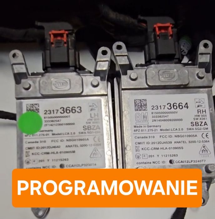 Programowanie modułów martwej strefy Opel Insignia wysyłkowo Rzeszów ...